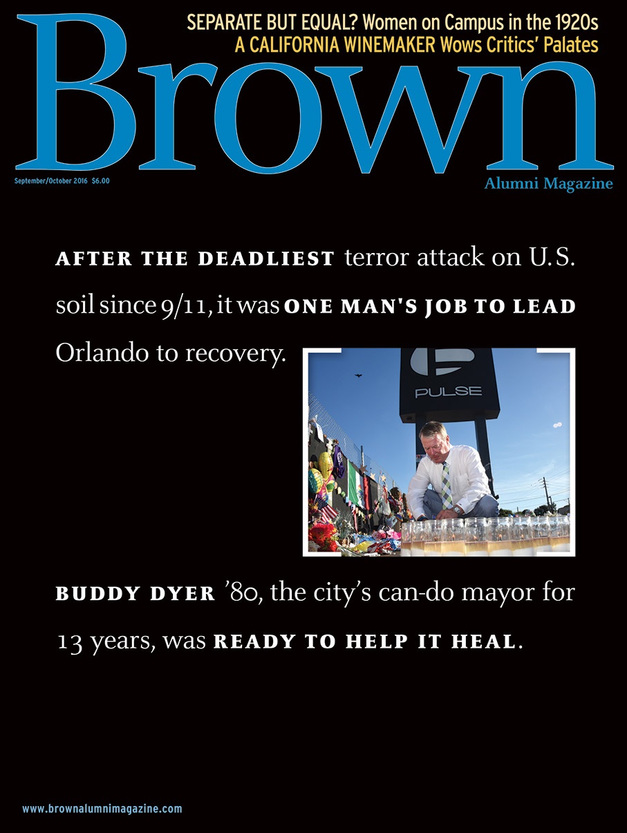 Septemberoctober 2016 Brown Alumni Magazine